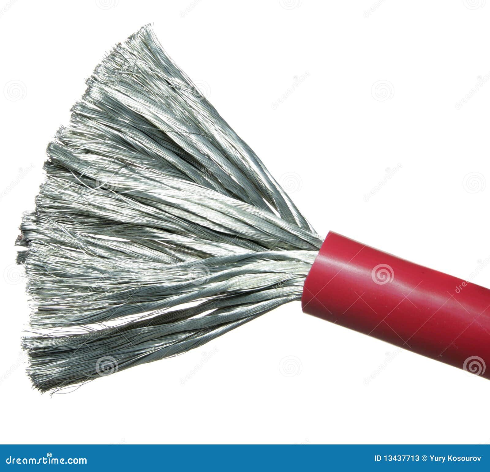 Power cable stock image. Image of metal, energy, wire - 13437713