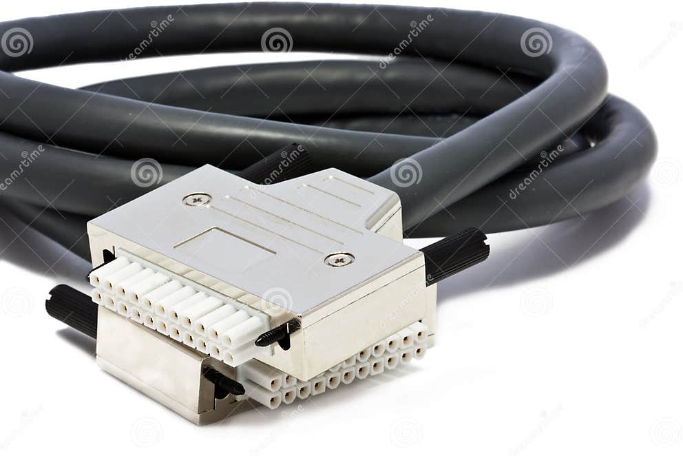 Power cable stock photo. Image of computing, hardware - 25252780