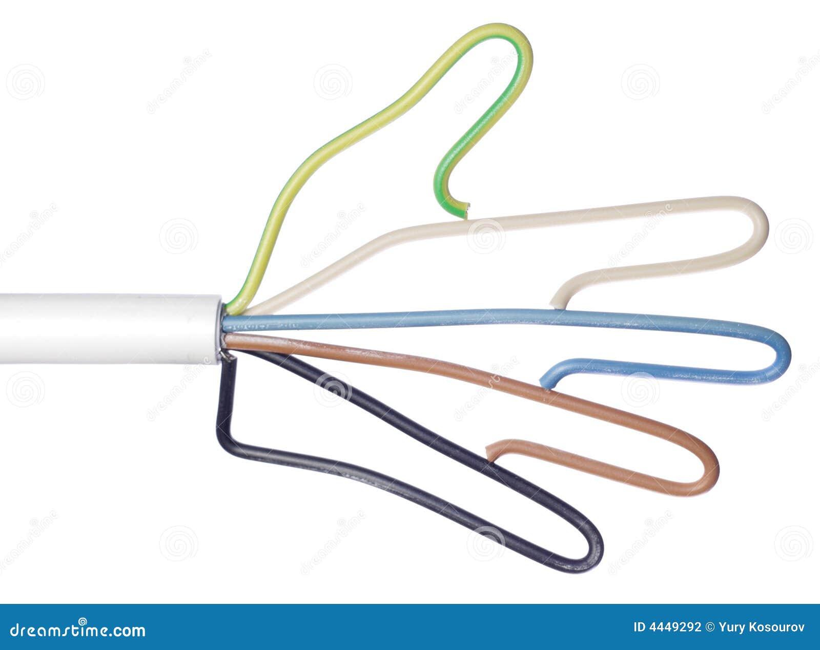 Power cable stock photo. Image of metal, power, high, industry - 4449292