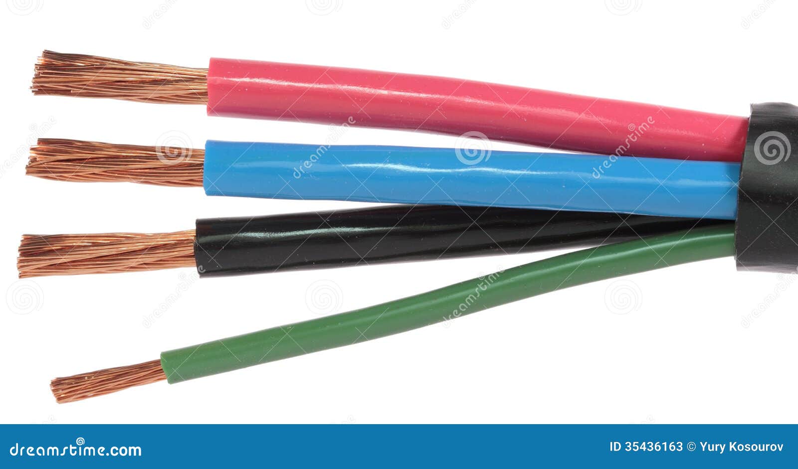 Power cable stock image. Image of copper, cable, metal - 35436163