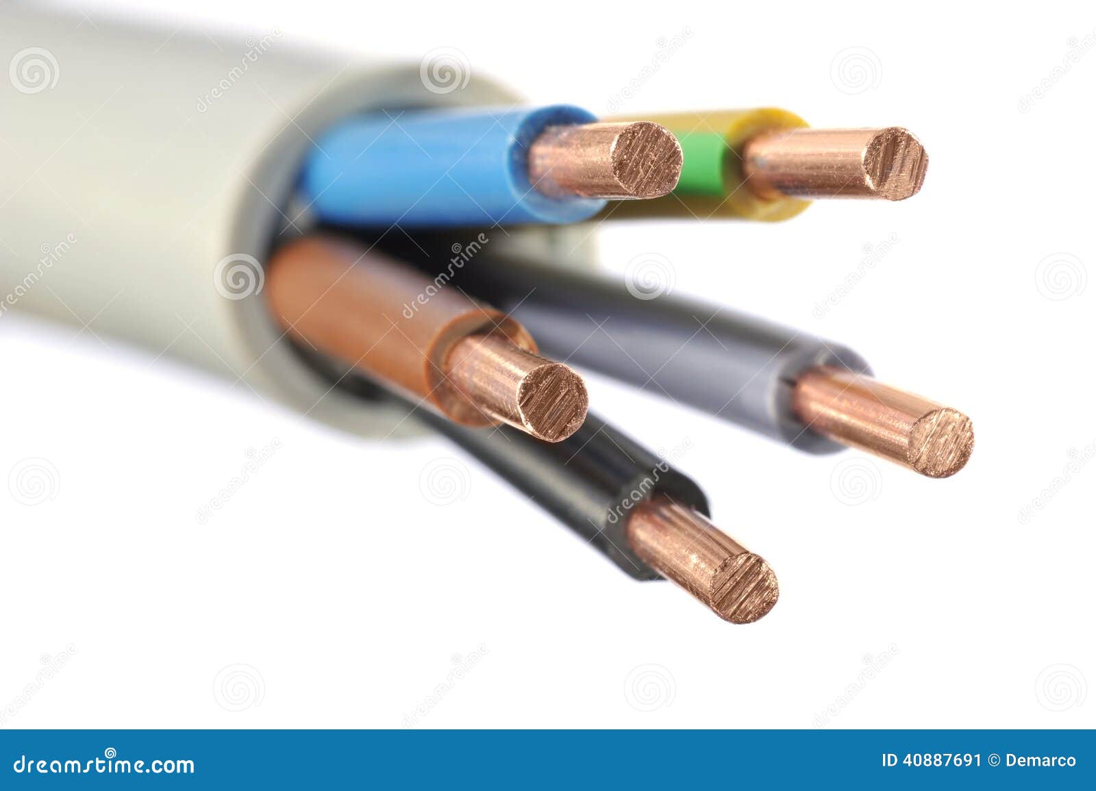 Power cable stock image. Image of stripped, power, electrical - 40887691 Power cable stock image. Image of stripped, power, electrical - 40887691