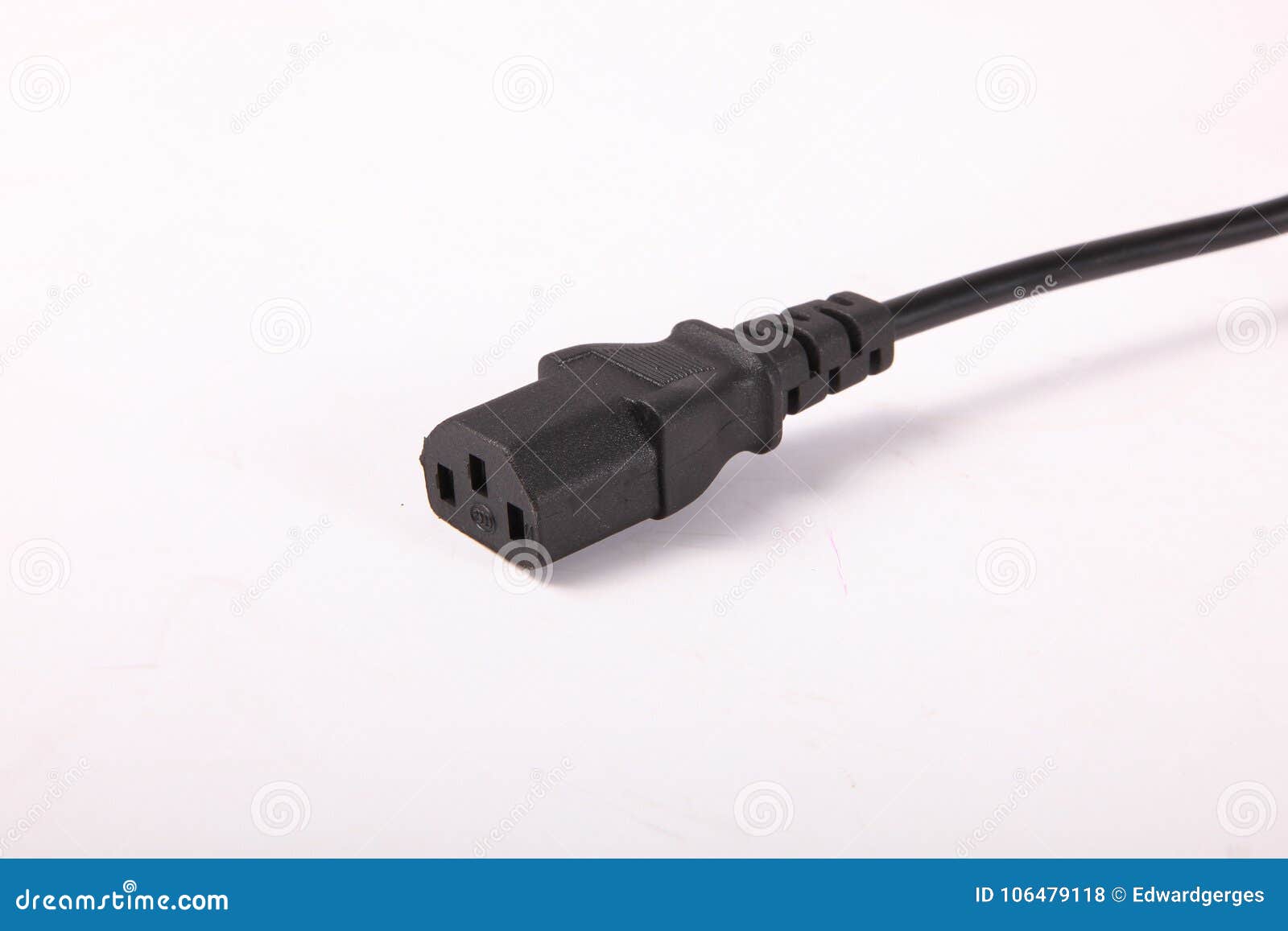 Power cable stock photo. Image of electrical, electric - 106479118