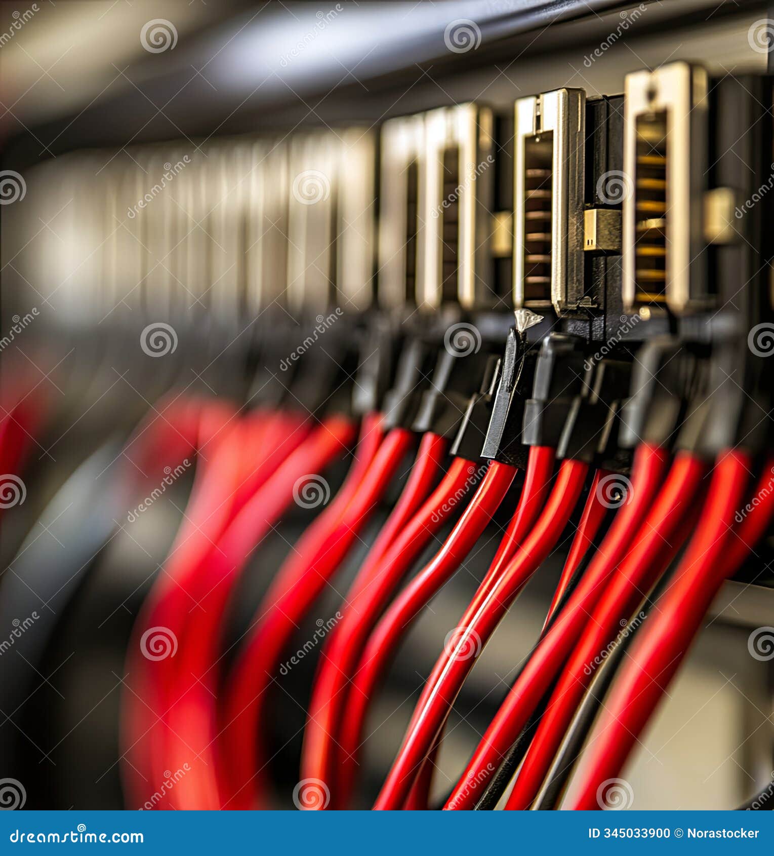 Power Cable Terminals in an Electrical Box Quality Picture Quality ...