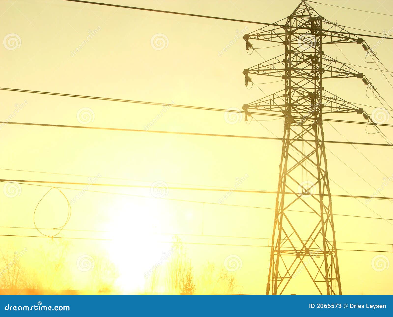 Power Cables stock image. Image of electricity, power - 2066573