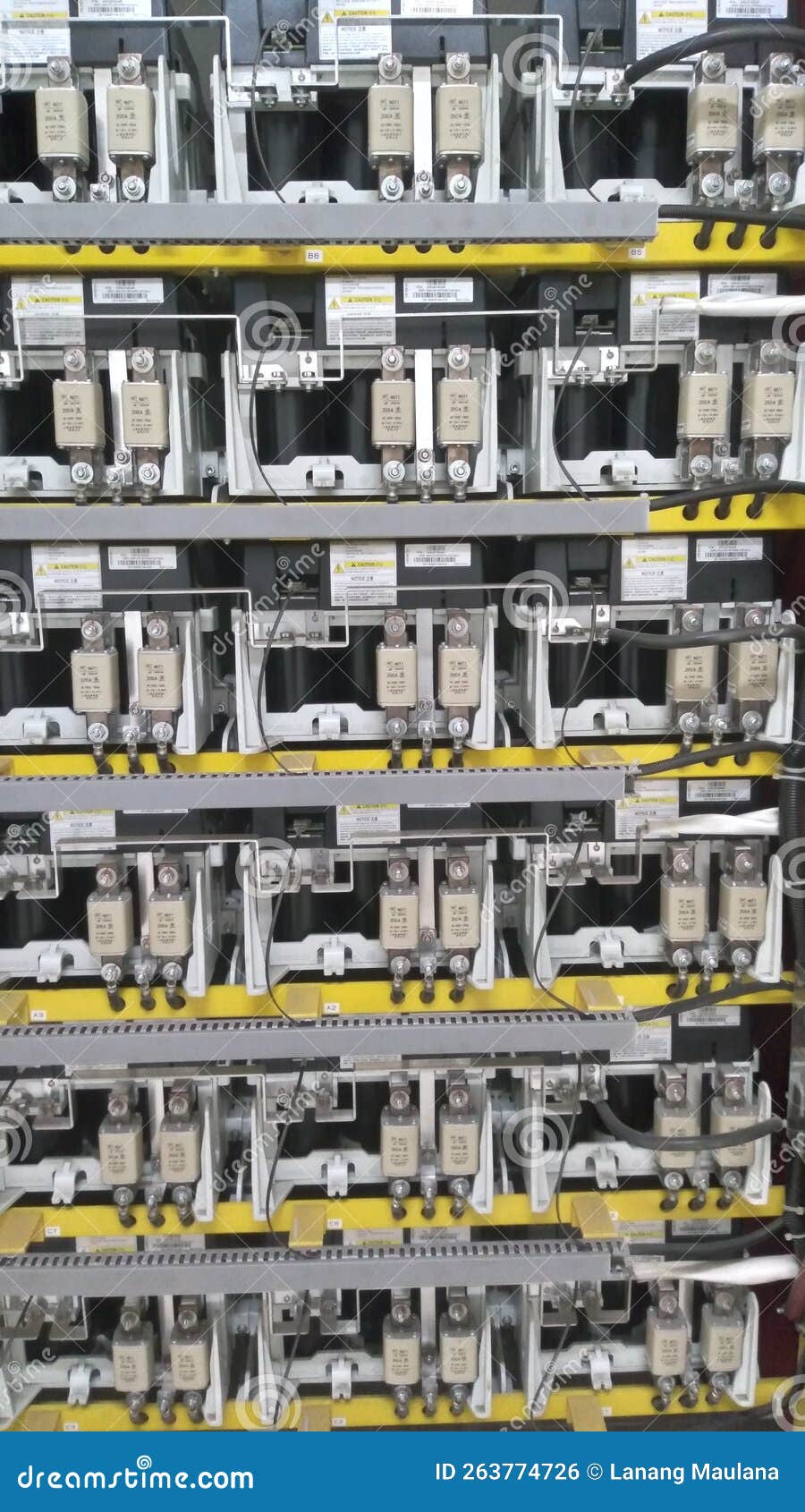 Power Cell of Variable Speed Drive for Medium Voltage Motor Stock Photo ...