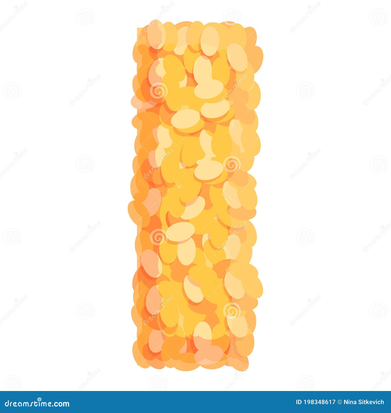 Power Cereal Bar Icon, Cartoon Style Stock Vector - Illustration of ...