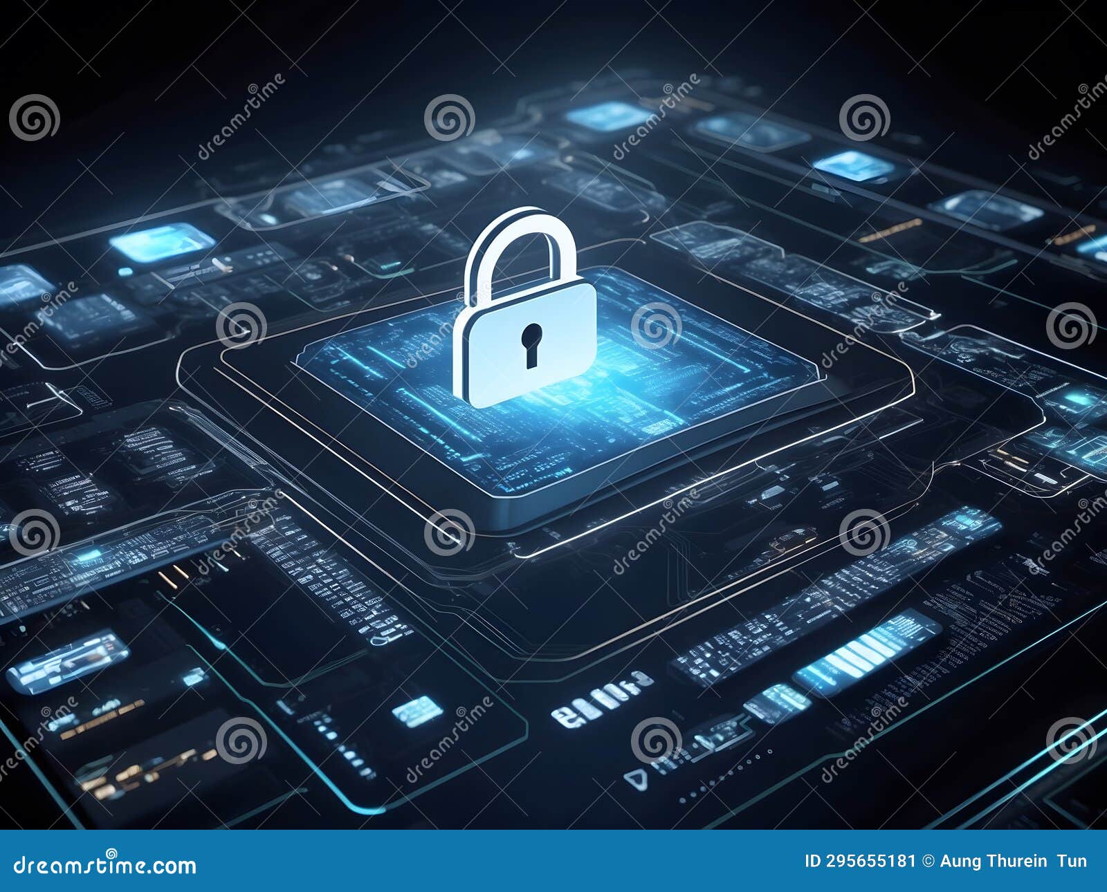 The Power and Challenges of Data Privacy Stock Image - Image of ...