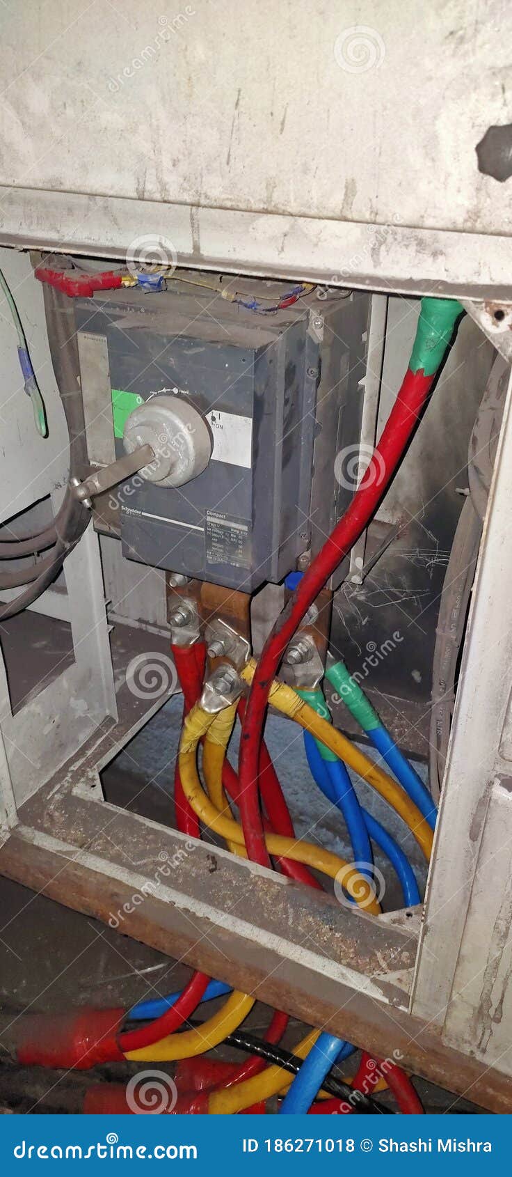 Power Changer Switch in Electrical Distribution Editorial Stock Photo ...