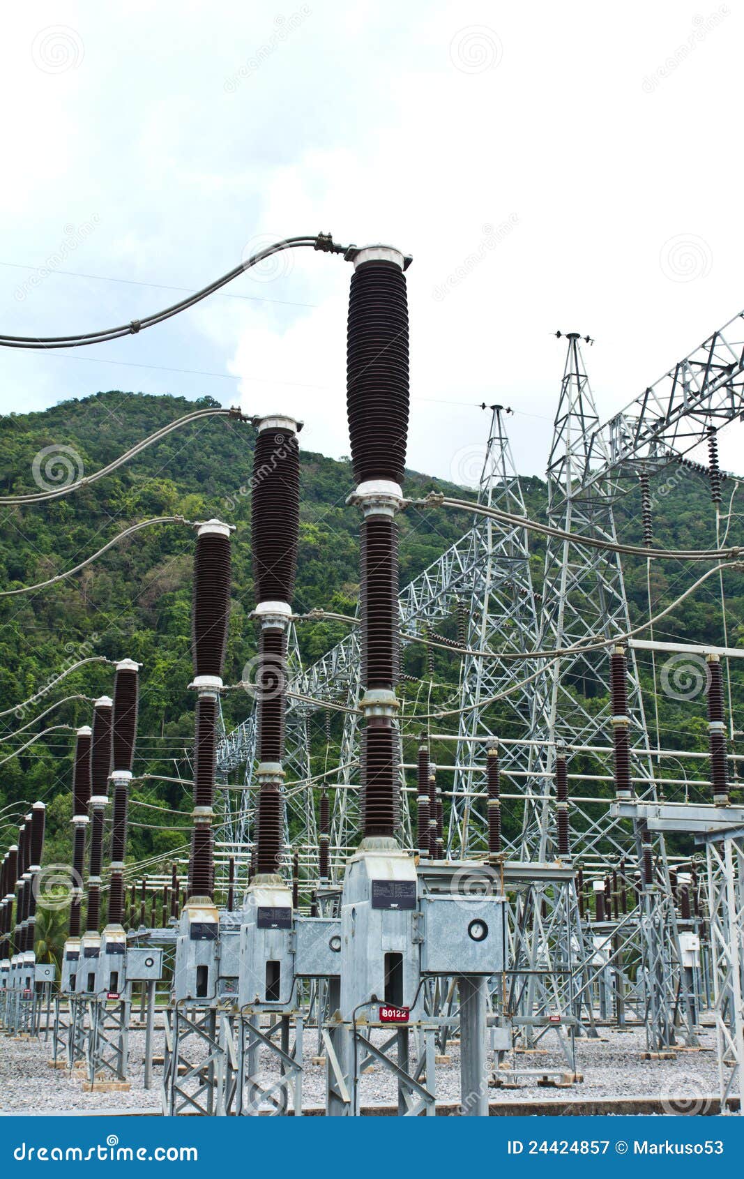 Power circuit breaker stock image. Image of insulate - 24424857