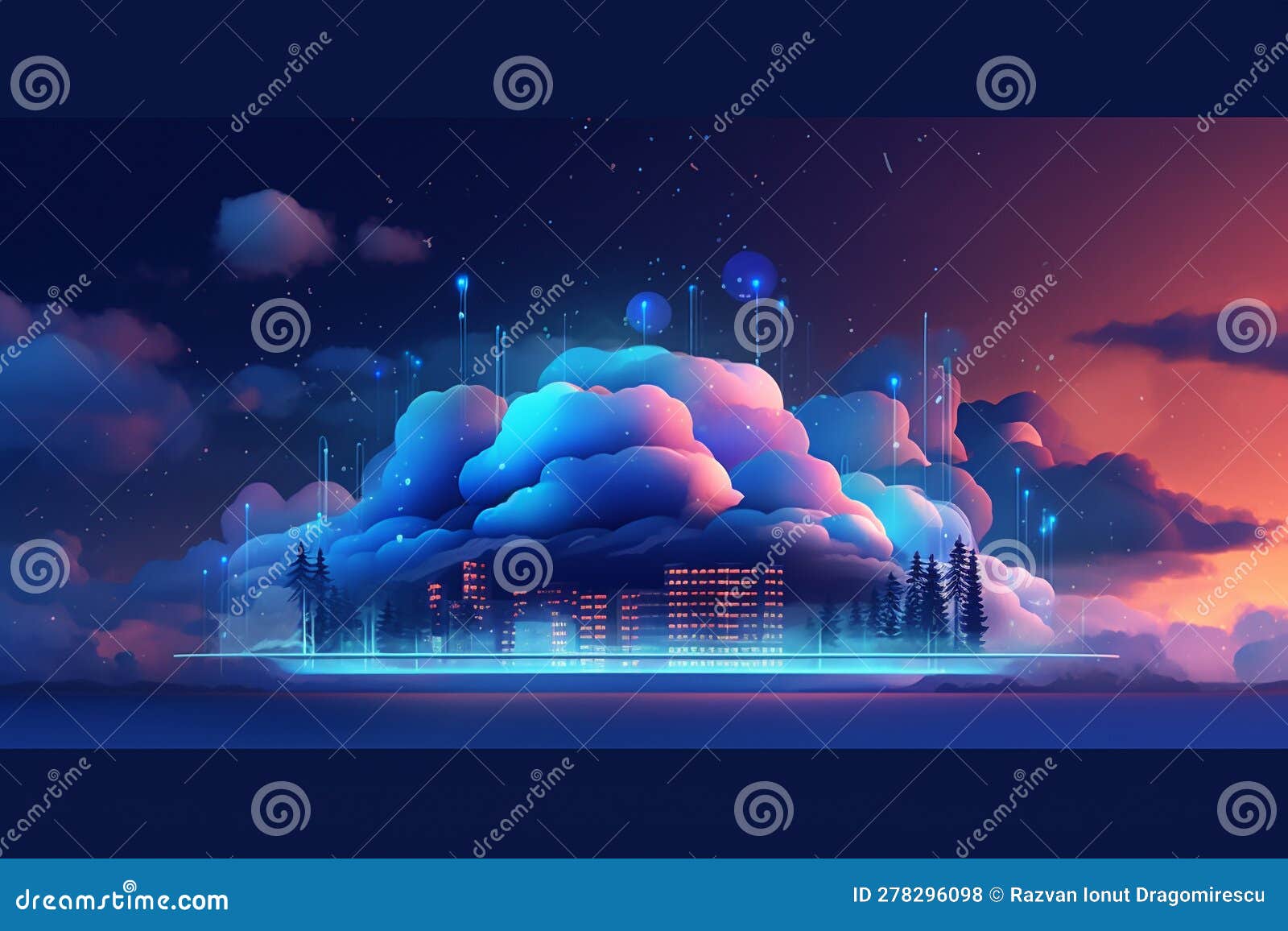 The Power of Cloud Computing. Interconnected Network of Virtual Clouds ...