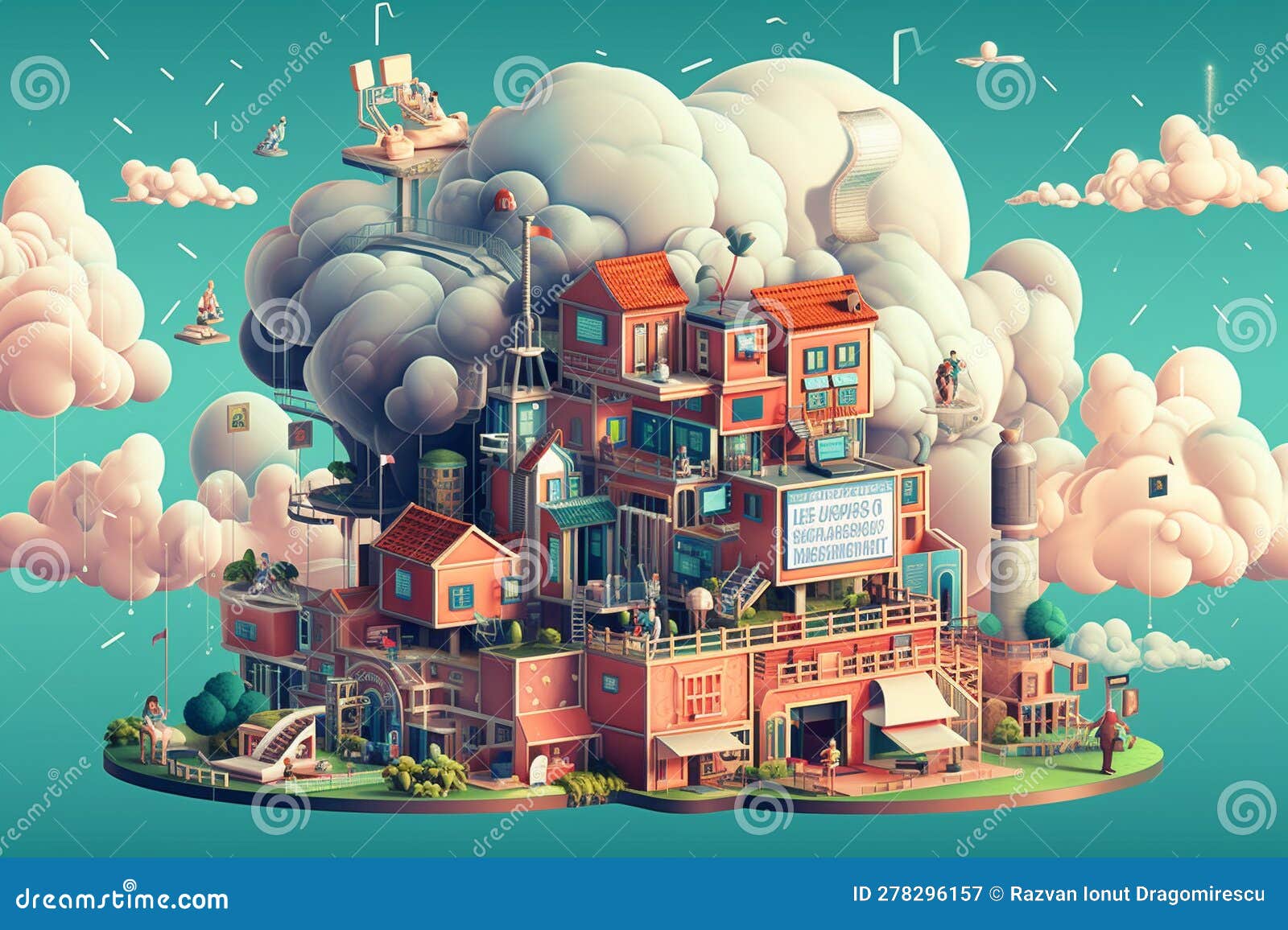 The Power of Cloud Computing. Interconnected Network of Virtual Clouds ...