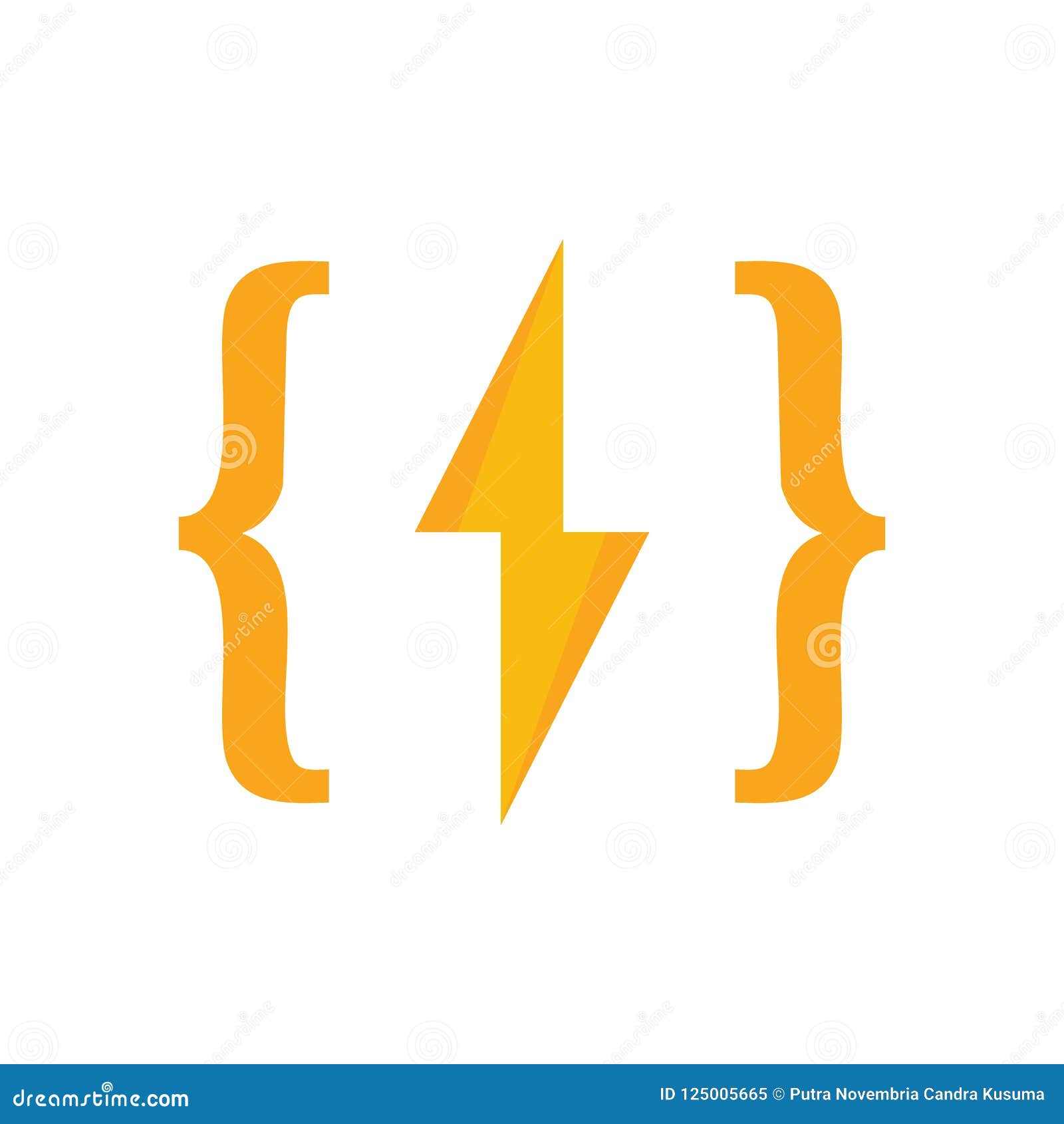 Power Code Logo Icon Design Stock Vector - Illustration of identity ...