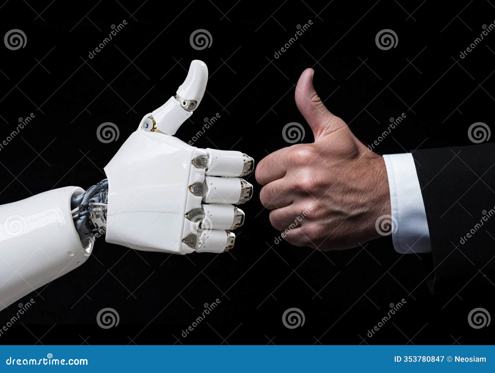 The Power of Collaboration: a Handshake of the Future between Man and ...