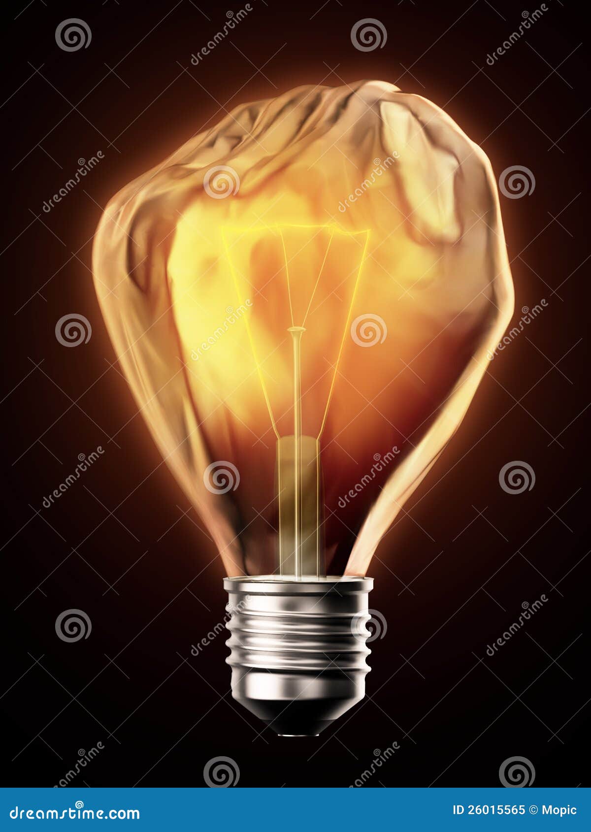 Power Concept - Glowing Bulb Stock Image - Image of human, energy: 26015565