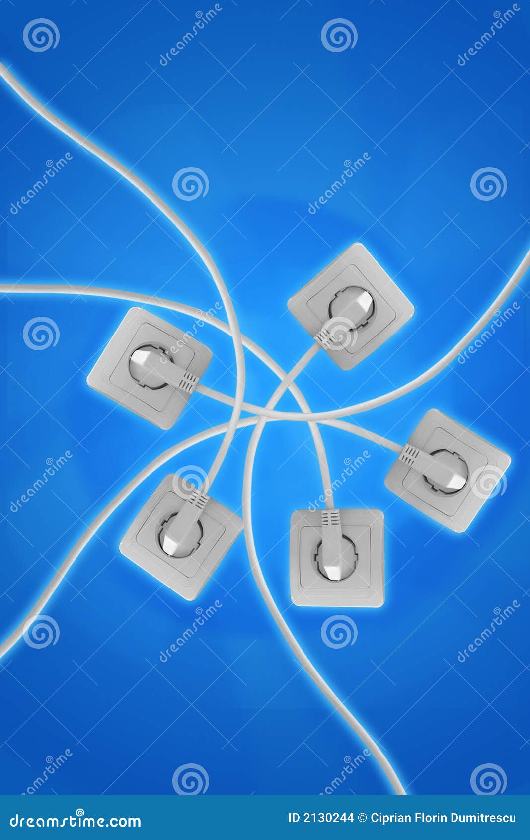 Power connection stock photo. Image of wire, power, energy - 2130244