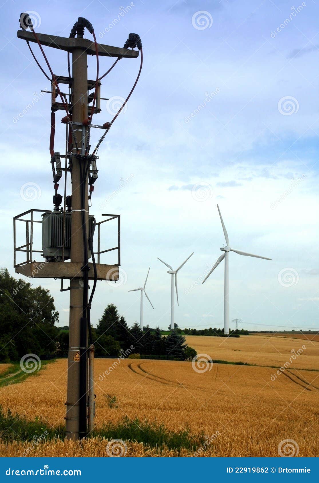 Power Connection stock photo. Image of agriculture, climatic - 22919862