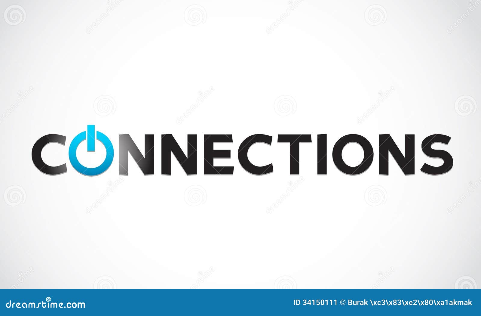 Power of connections stock vector. Illustration of social - 34150111