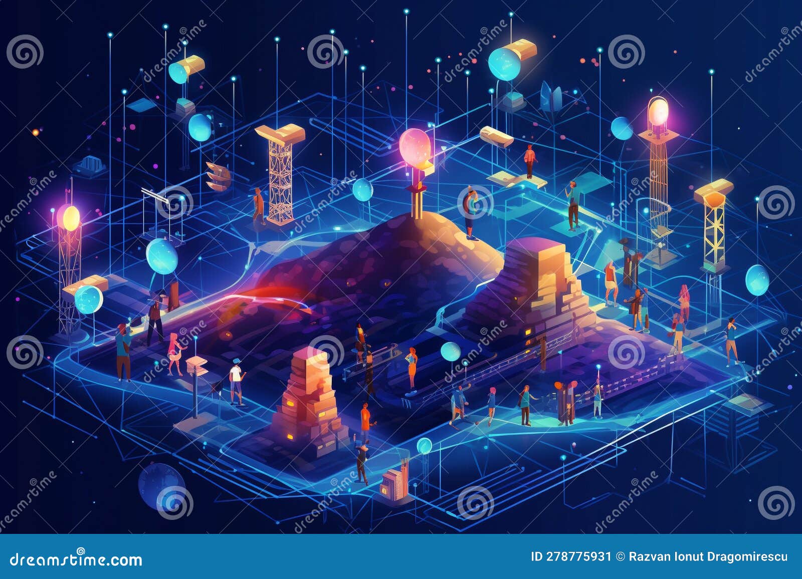 The Power of Connectivity. Concept of Connectivity, Where Diverse ...