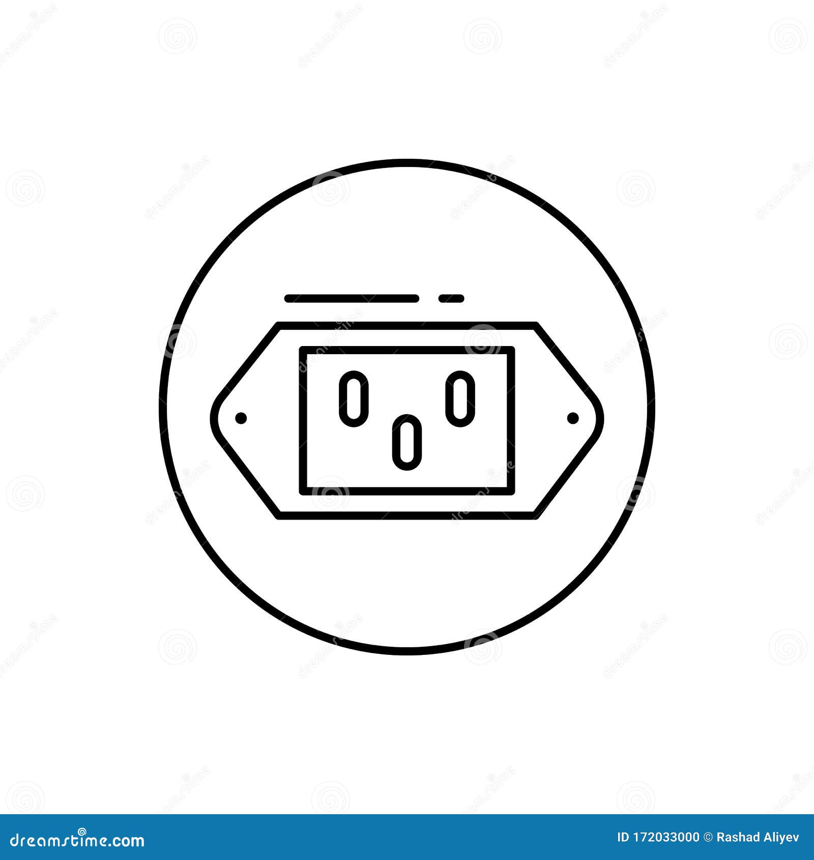 Power, Connector Icon. Simple Line, Outline Vector Elements of ...