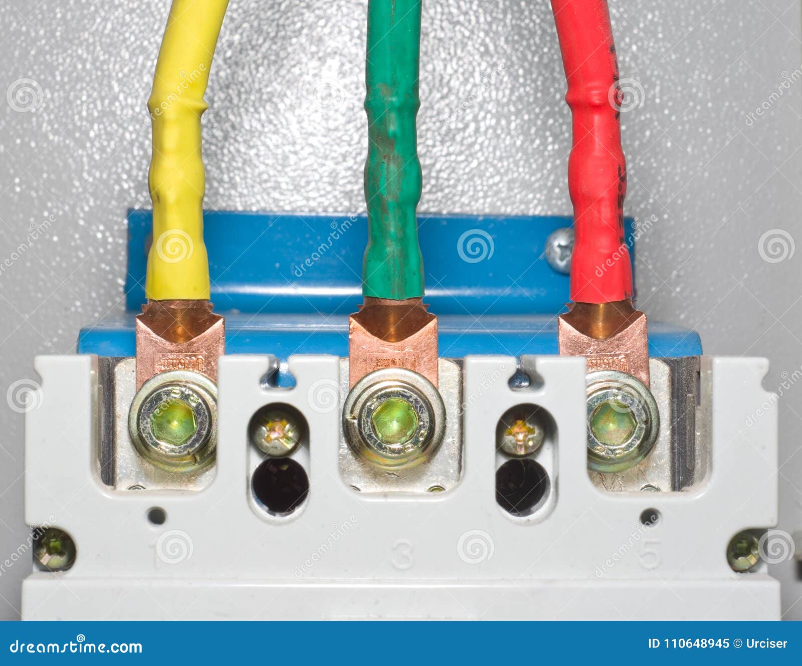 Power Contacts of Automatic Block Electrical Circuit Breaker Stock ...