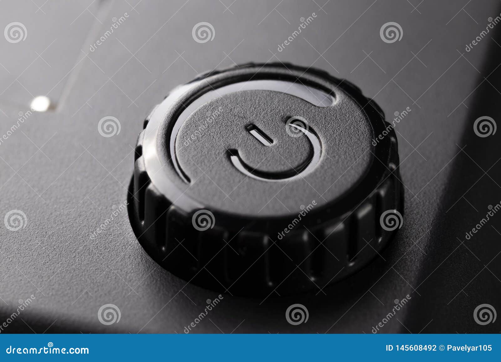 Power Control, Black Button on and Off Electronic Devices Stock Photo ...
