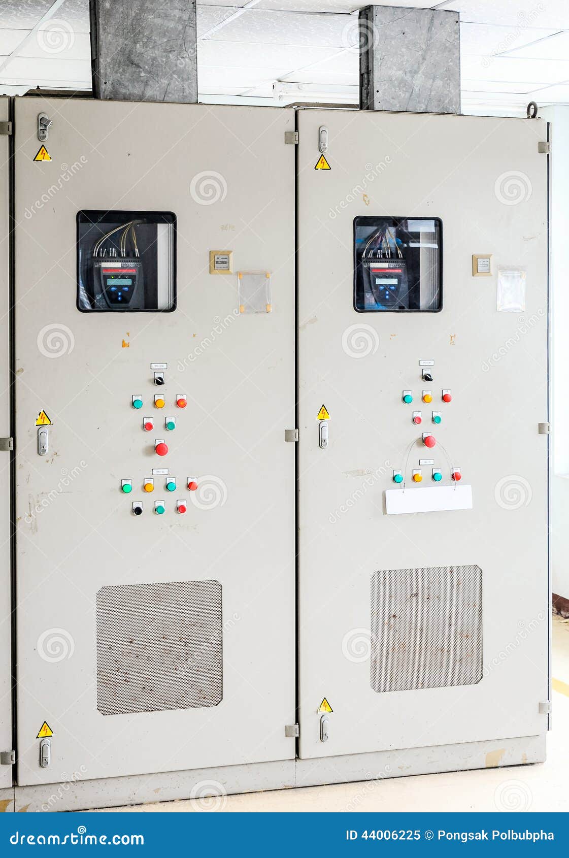 Power control box stock image. Image of high, electrical - 44006225