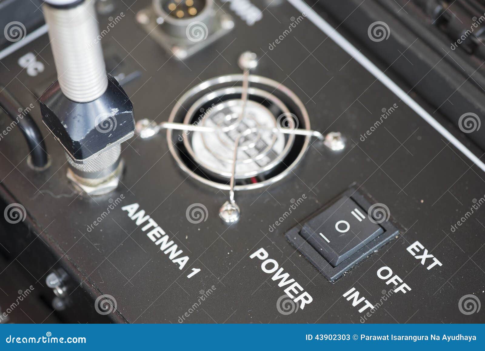 Power control switch.. stock image. Image of technical - 43902303