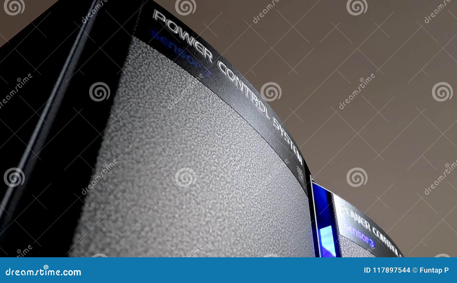 Power Control System. Blinking Server Light Sensor. Flashing ...