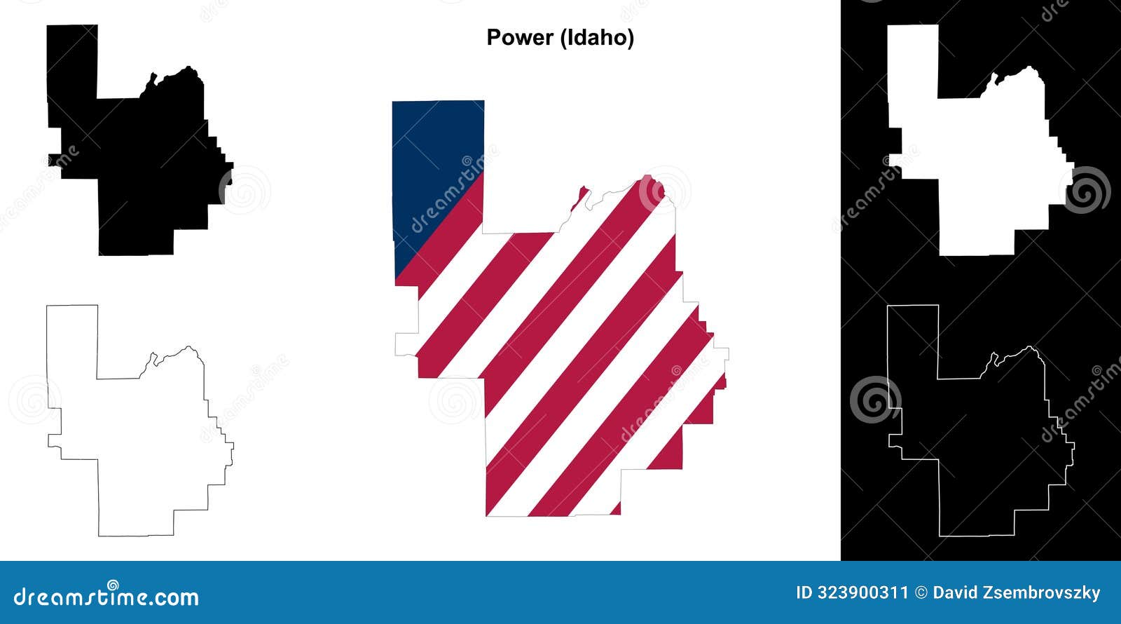 Power outline map stock illustration. Illustration of boundaries ...