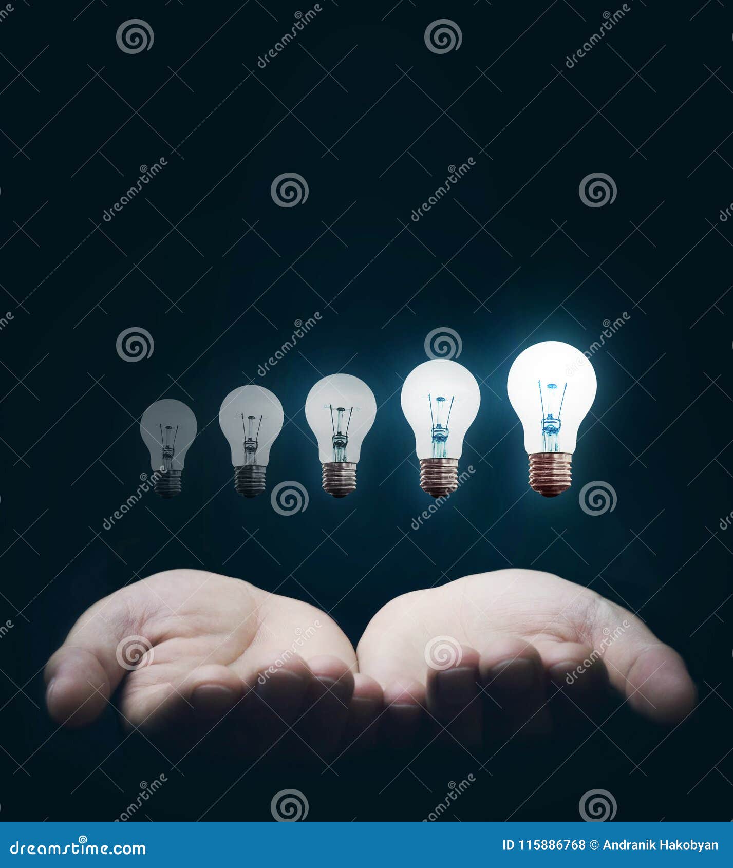 Power of Creativity and Big Ideas. Stock Photo - Image of idea, concept ...