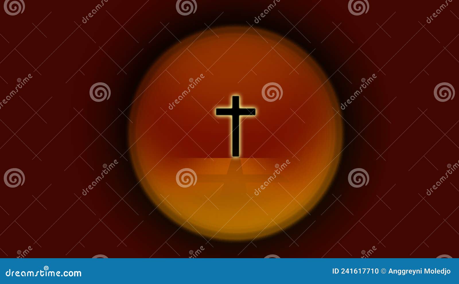 Christian Passover Background Stock Illustration - Illustration of moon ...