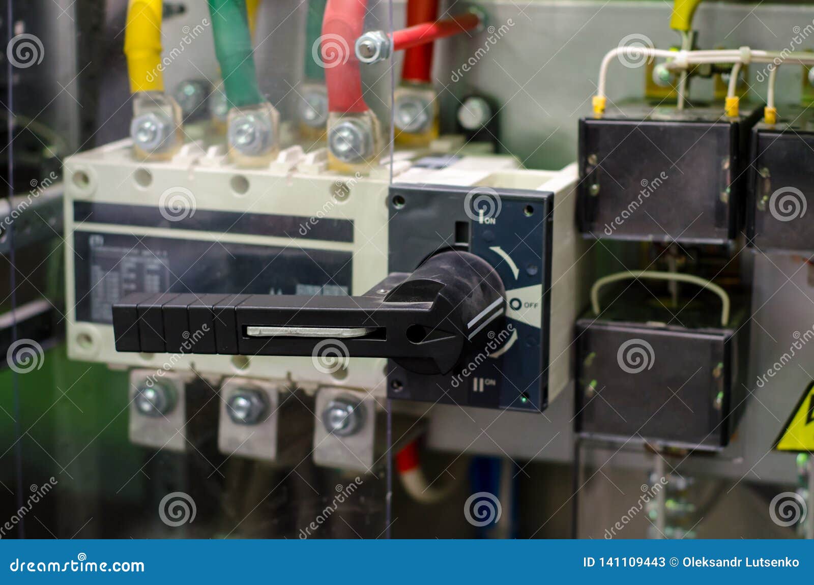 Power Distribution Panels stock image. Image of distribution - 141109443
