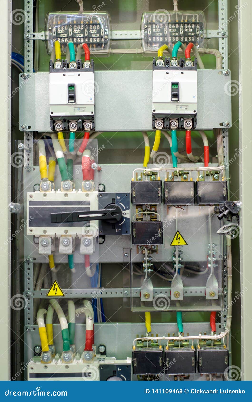 Power Distribution Panels stock photo. Image of center - 141109468