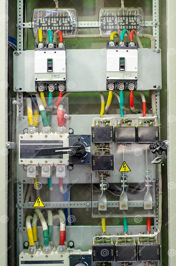 Power Distribution Panels stock photo. Image of center - 141109468
