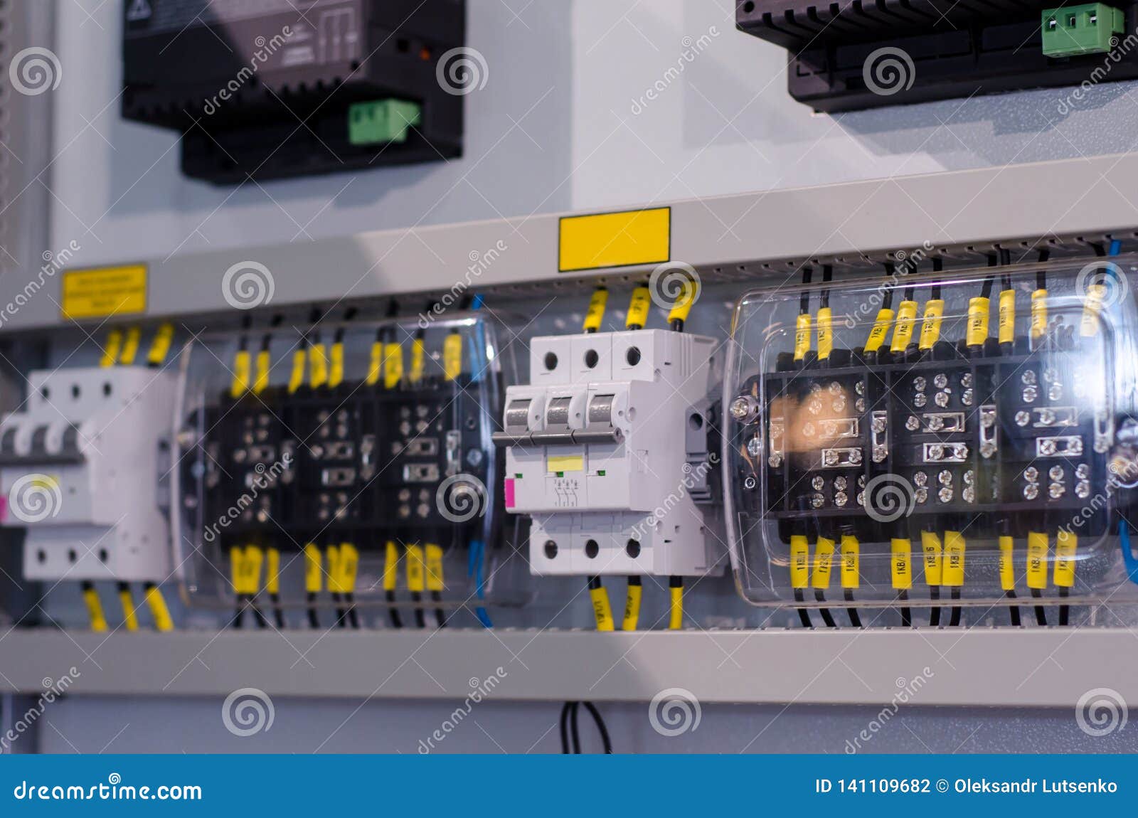 Power Distribution Panels stock photo. Image of industrial - 141109682