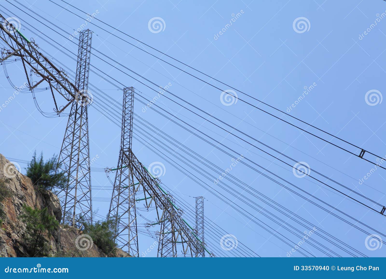 Power distribution tower stock photo. Image of power - 33570940