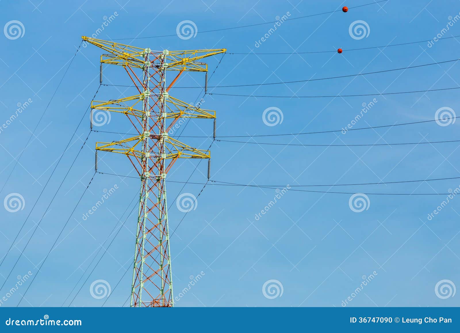 Power distribution tower stock photo. Image of high, supply - 36747090