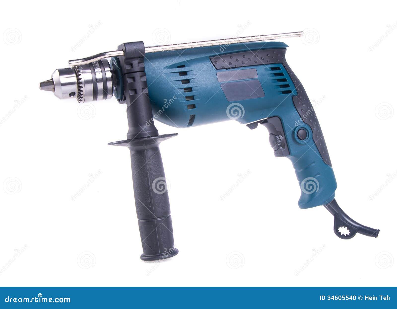 Power Drill. Power Drill on the Background Stock Photo - Image of ...