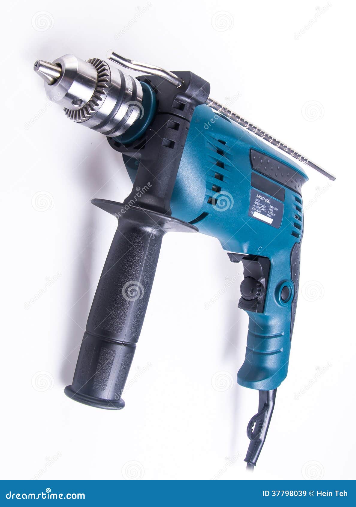Power Drill. Power Drill on the Background Stock Image - Image of ...