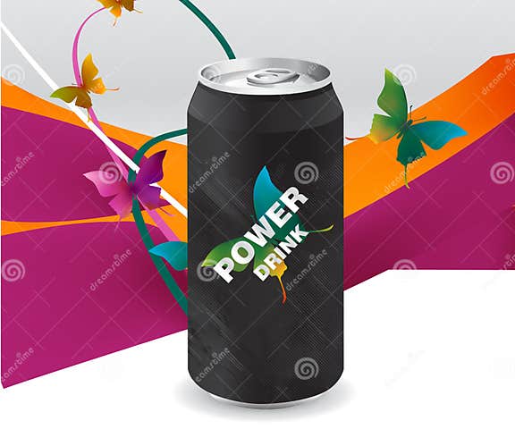 Power Drink stock vector. Illustration of inspiration - 10323030