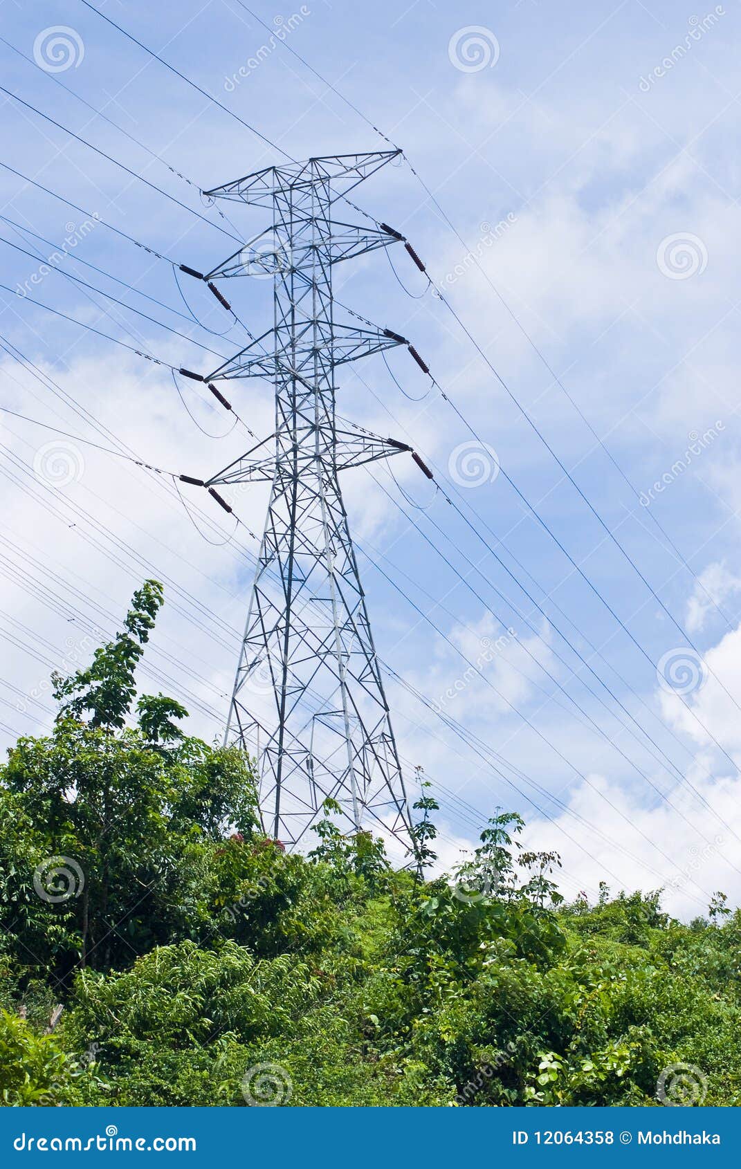 Power Electrical Transmission Lines Stock Photo - Image of powerlines ...