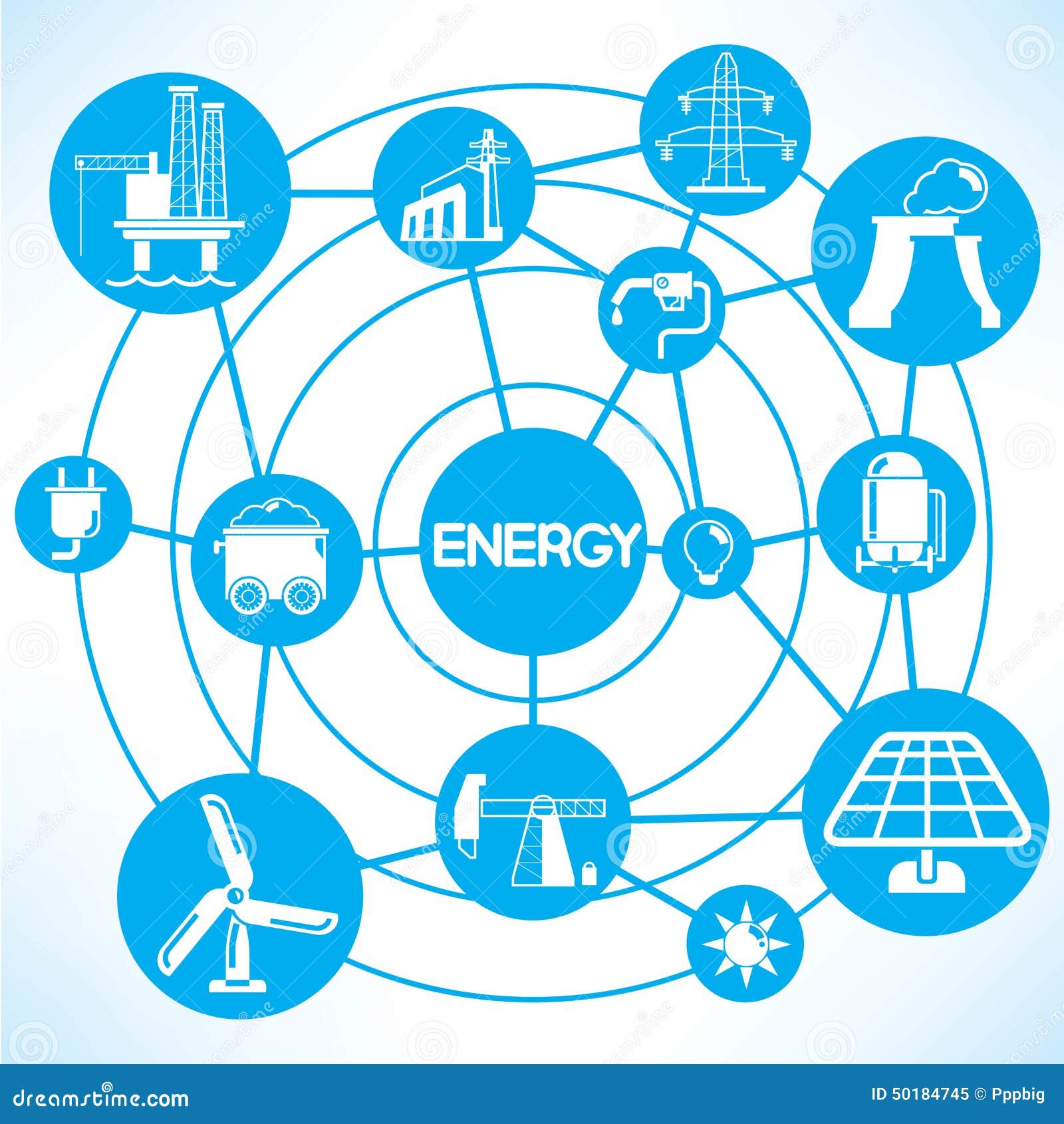 Power and energy stock illustration. Illustration of energy - 50184745
