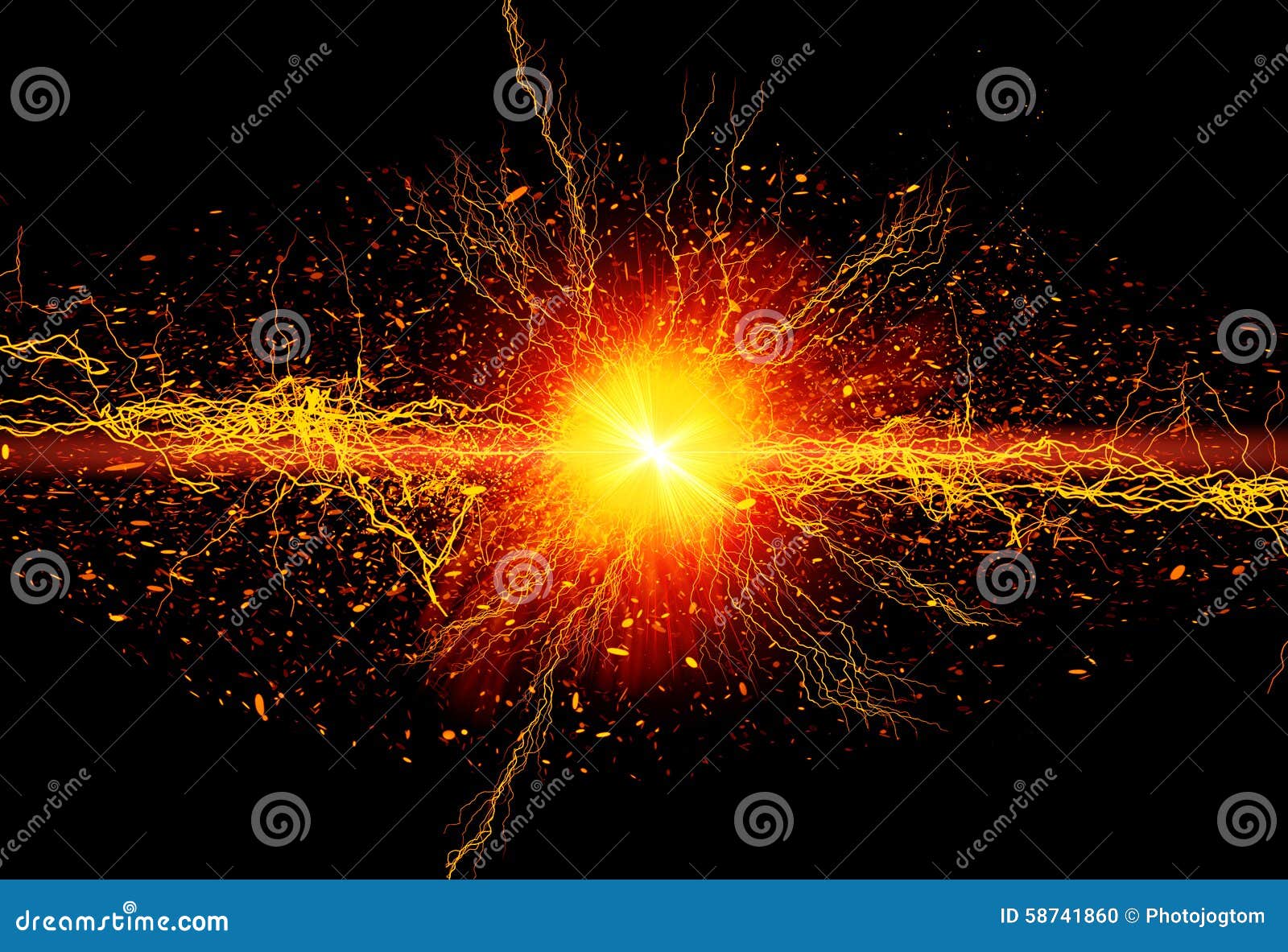 Power energy light stock illustration. Illustration of curve - 58741860