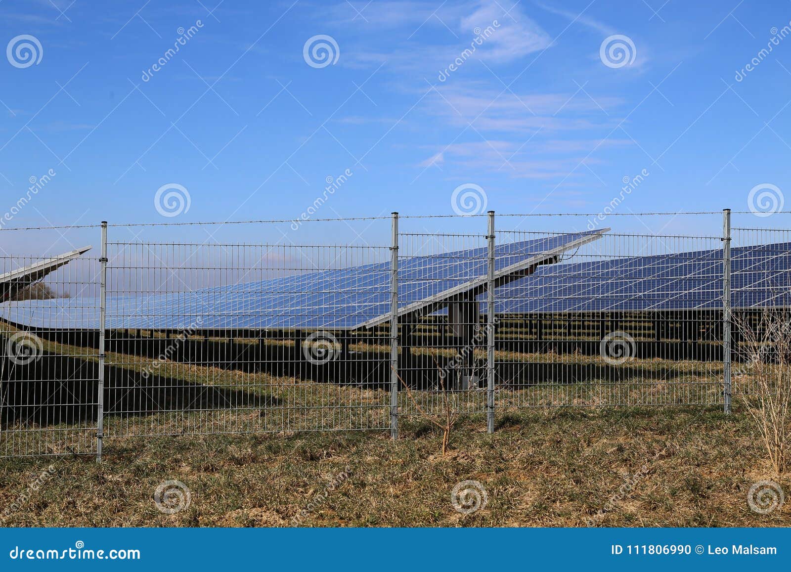 Solar power engineering stock photo. Image of station - 111806990