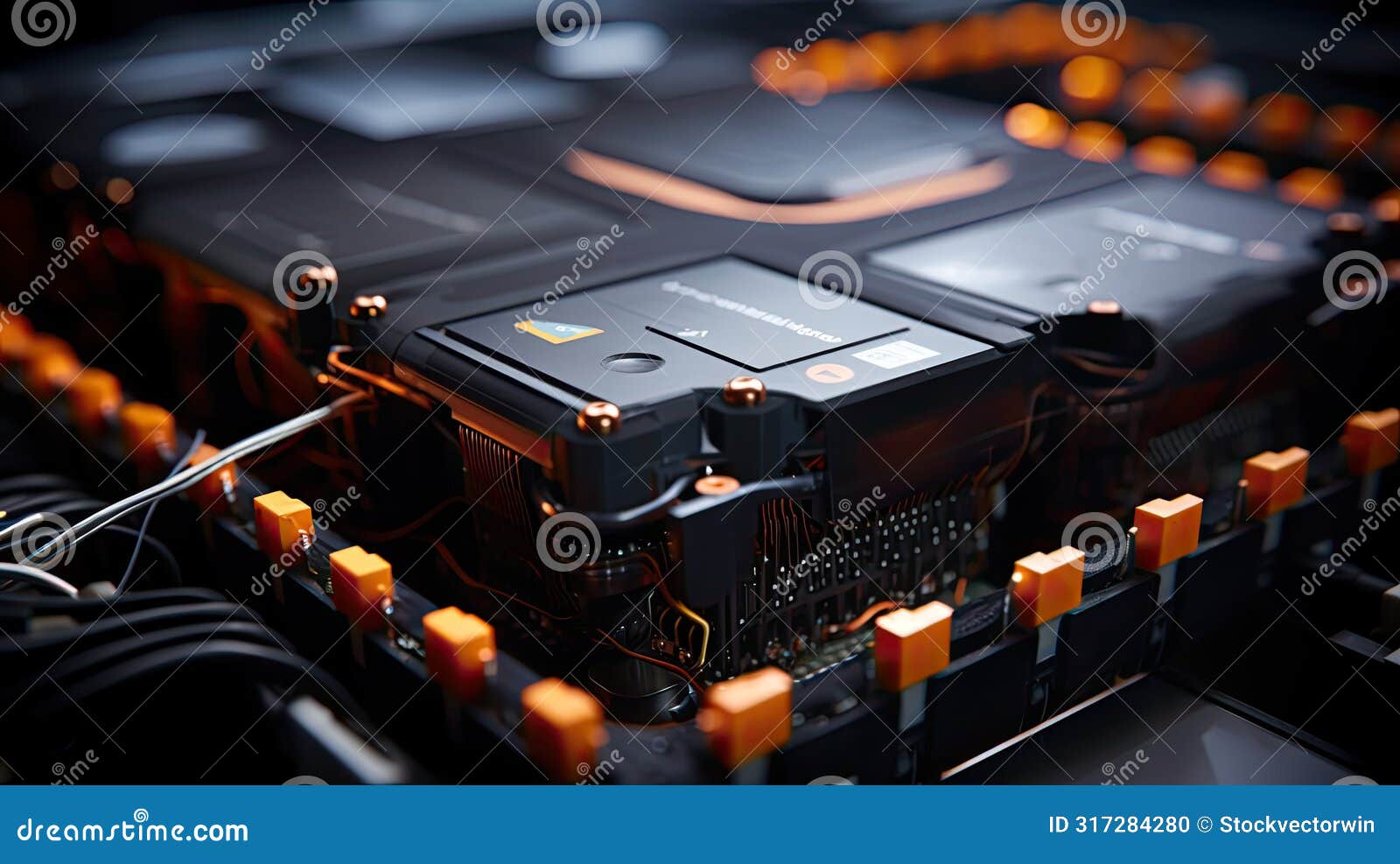 Power ev batteries stock illustration. Illustration of vehicle - 317284280