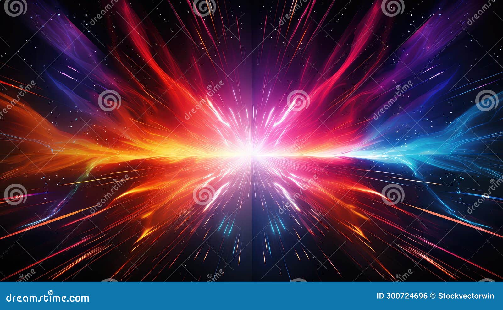 Power Explosion Dynamic Background Stock Illustration - Illustration of ...