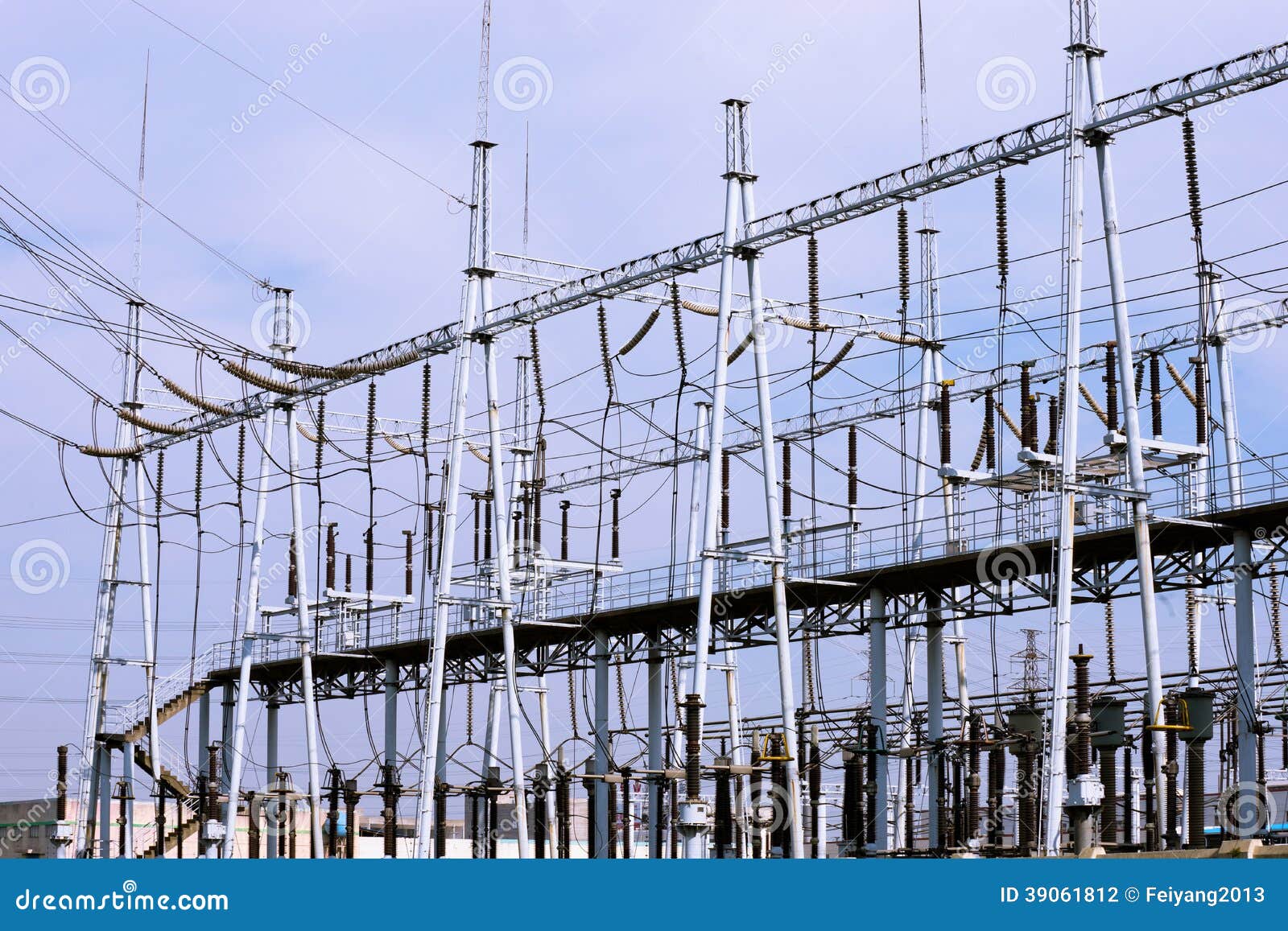 Power facilities stock photo. Image of energy, lines - 39061812