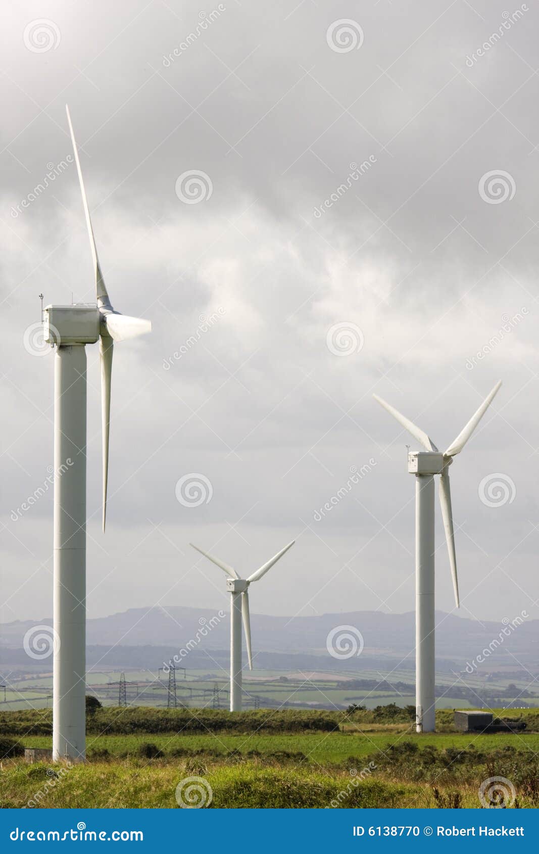 Power field stock photo. Image of power, white, blades - 6138770