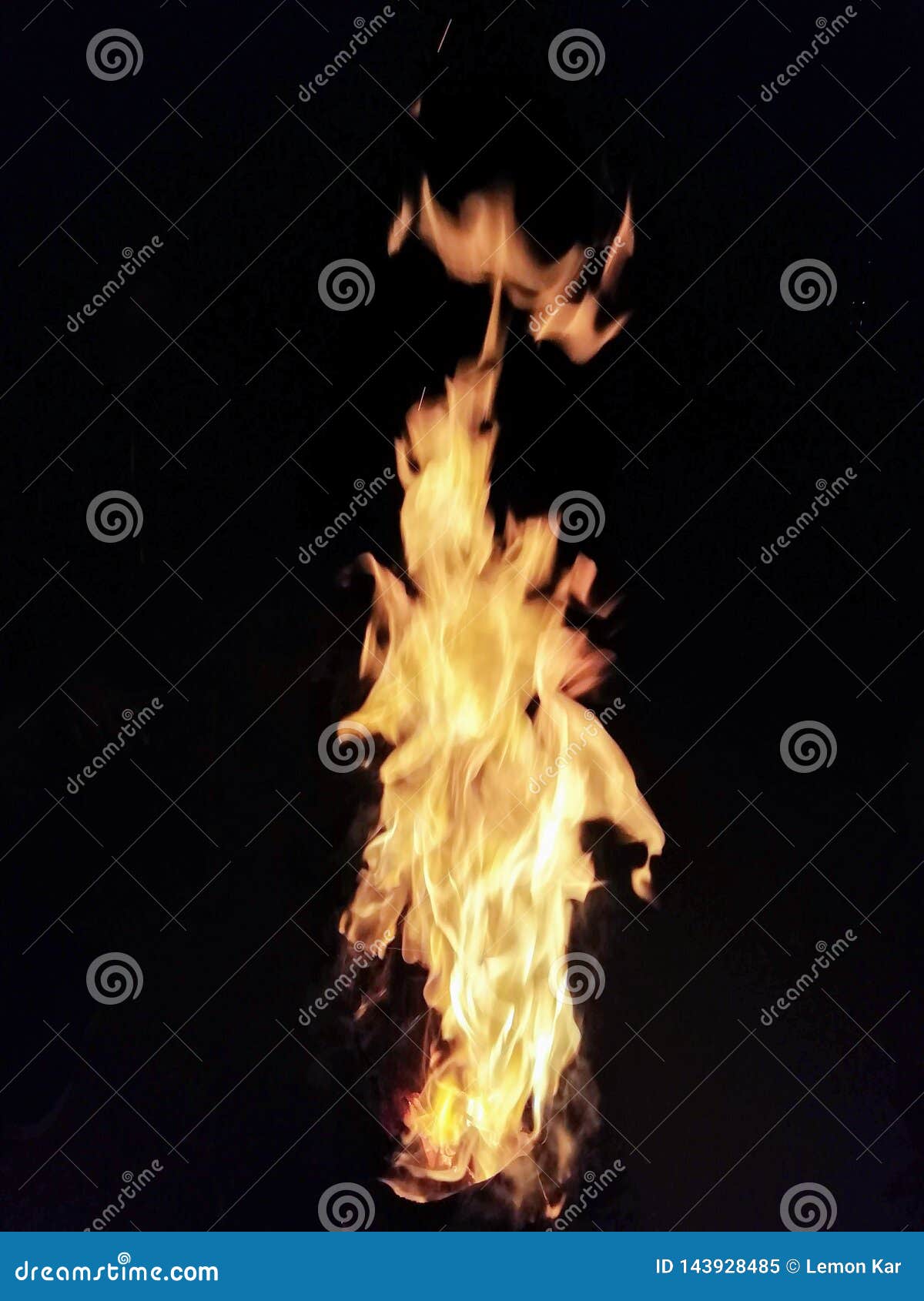 Power of Fire in Our Life when we Face Bad Time Stock Image - Image of ...