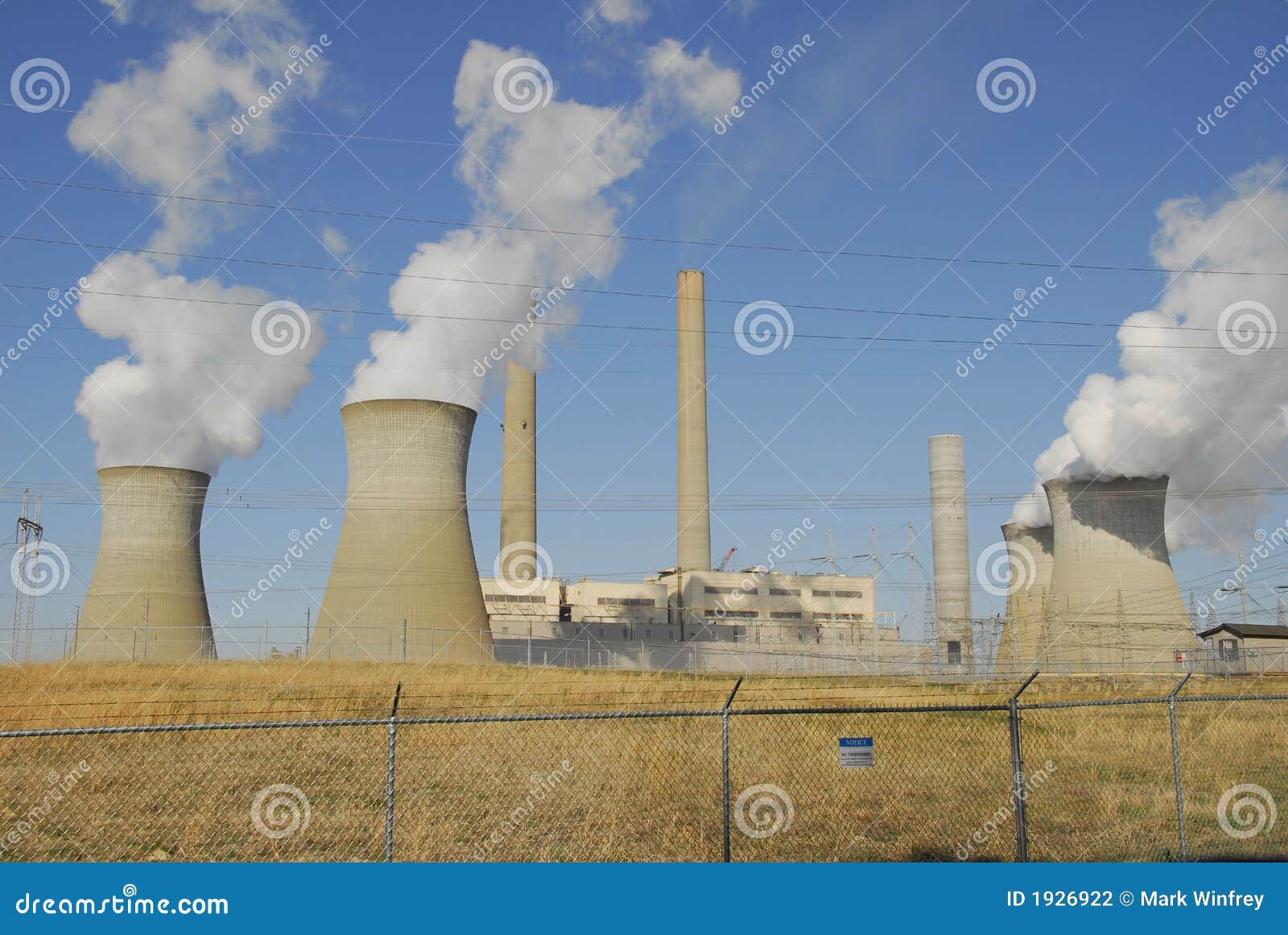 Power Generating Plant stock photo. Image of electrical - 1926922